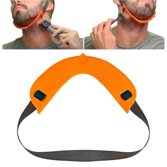 Grooming | Beard Neckline Shaper Guide A Handsfree Flexible And ...